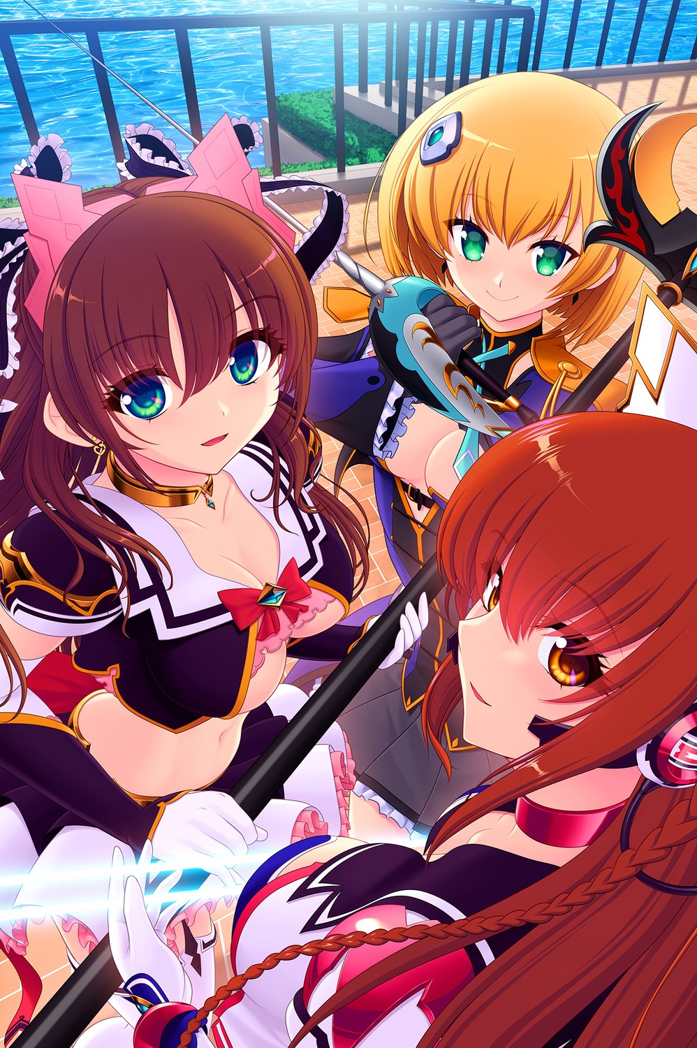 triangle jambread saitou natsuki satou takumi mahou senshi (series) mahou senshi extra ignition ...